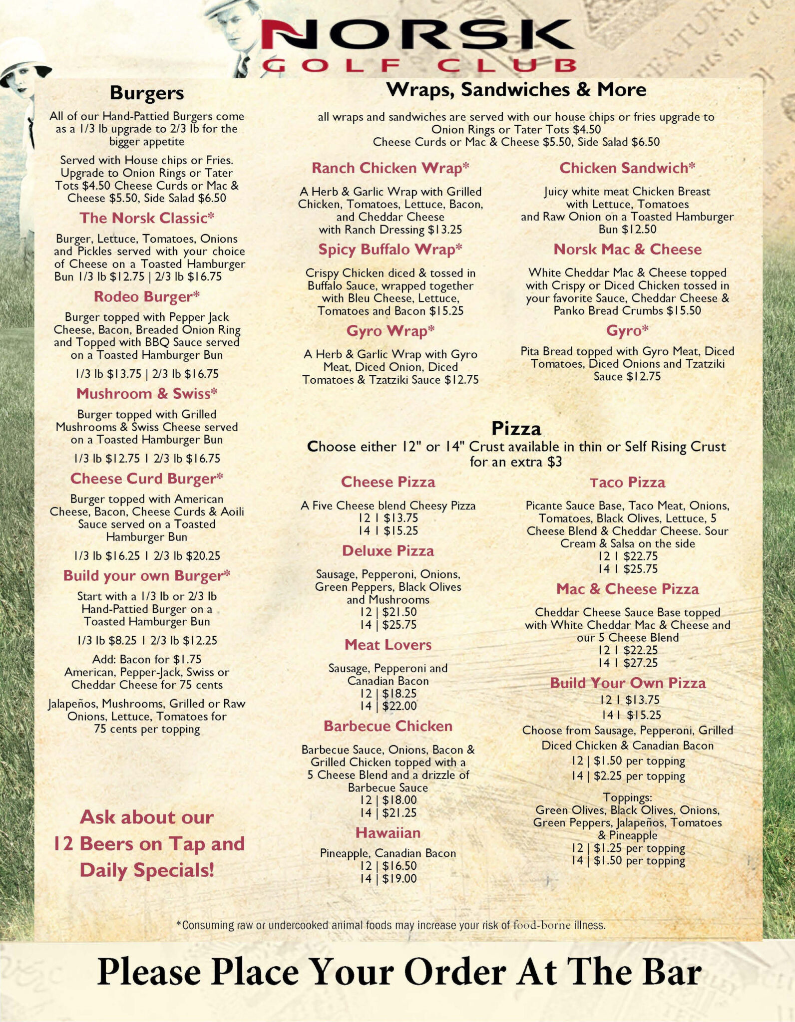 Restaurant / Food & Beverage – Norsk Golf Club